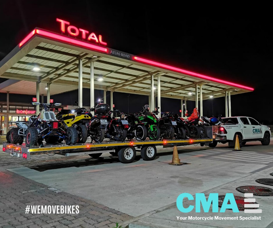 CMA - Motorcycle Transport — Book Now