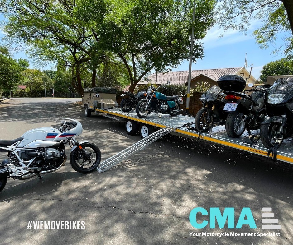 CMA - Motorcycle Transport — Book Now